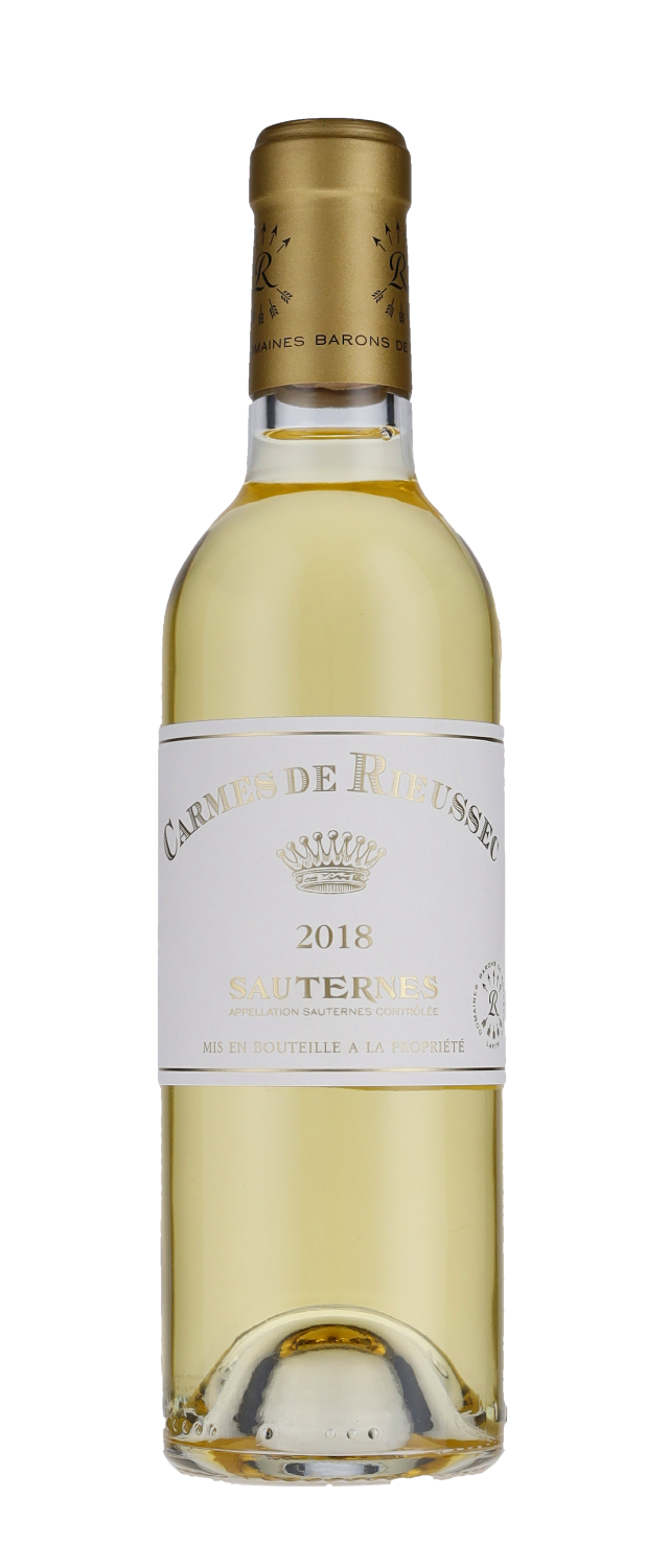 Køb 2018 Carmes de Rieussec Sauternes (37,5 cl.) Chateau Rieussec ...