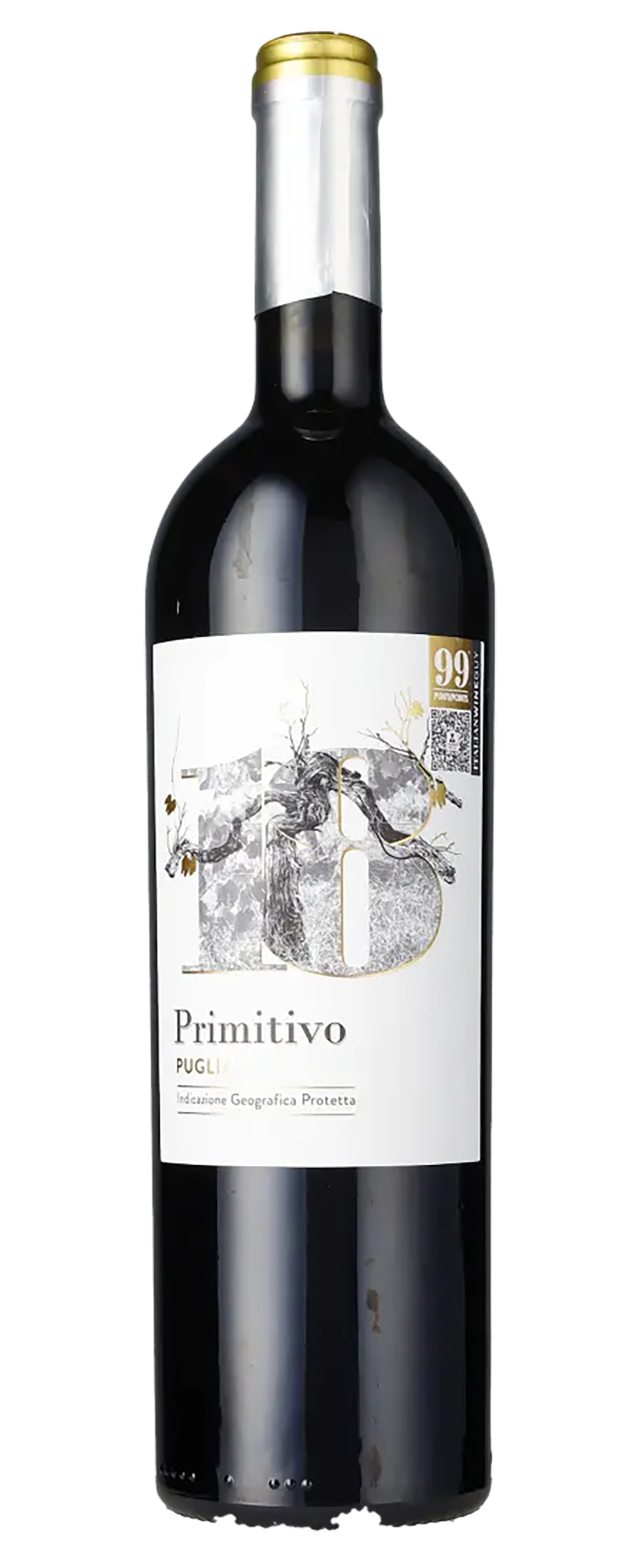 Køb 2023 Primitivo Puglia Diciotto Gradi Corte al Passo | MENY Vin